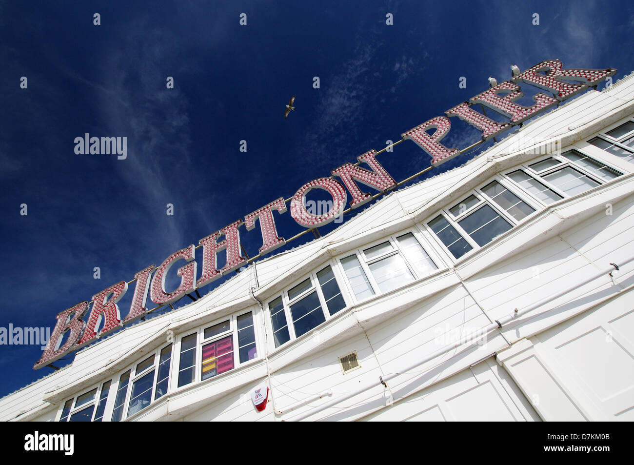 Brighton palace pier sign hi-res stock photography and images - Alamy