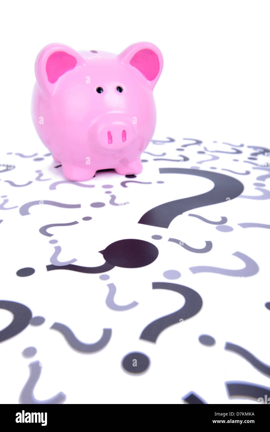 Money question mark hi-res stock photography and images - Alamy