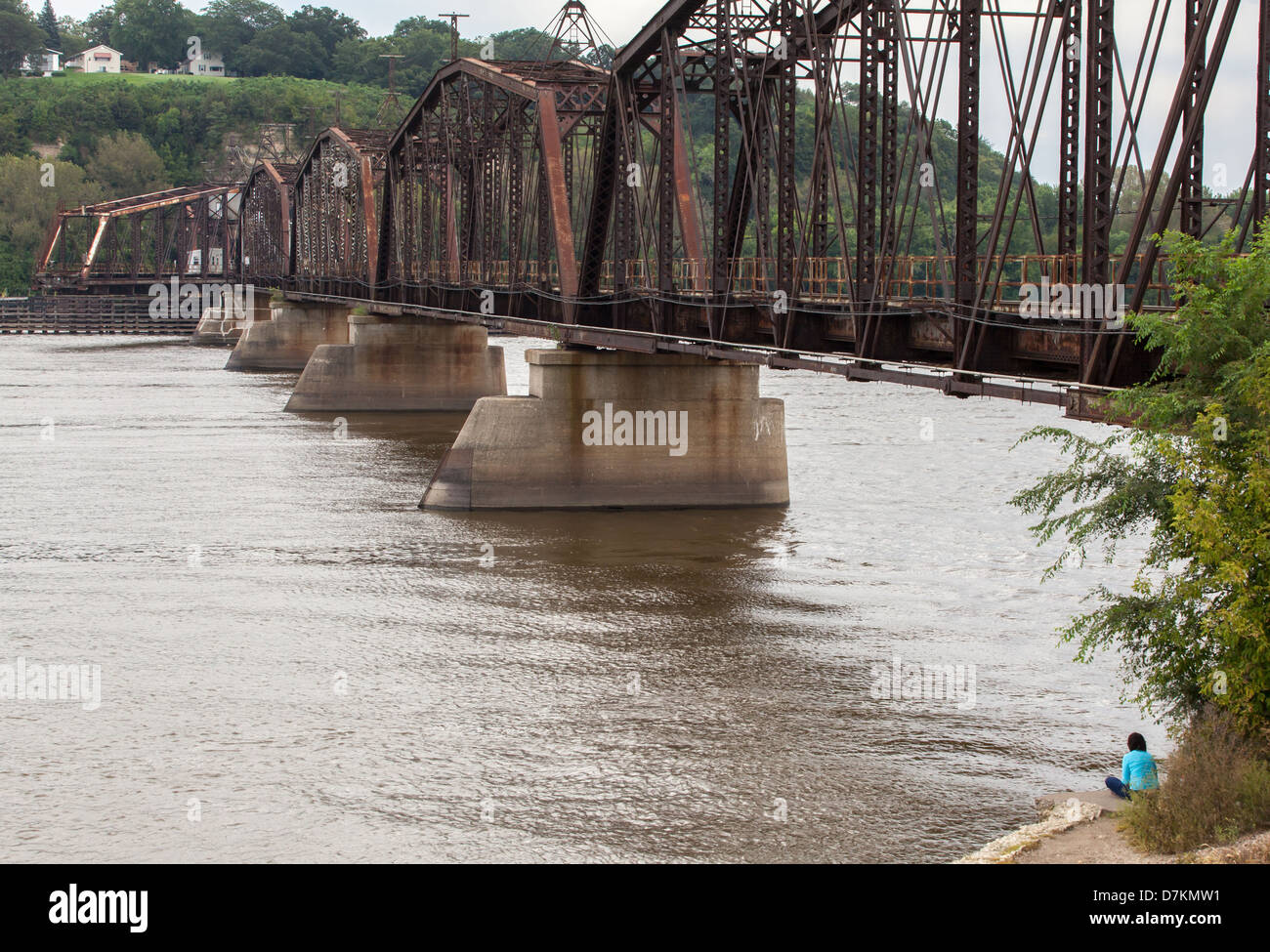 Dubuque iowa train hi-res stock photography and images - Alamy
