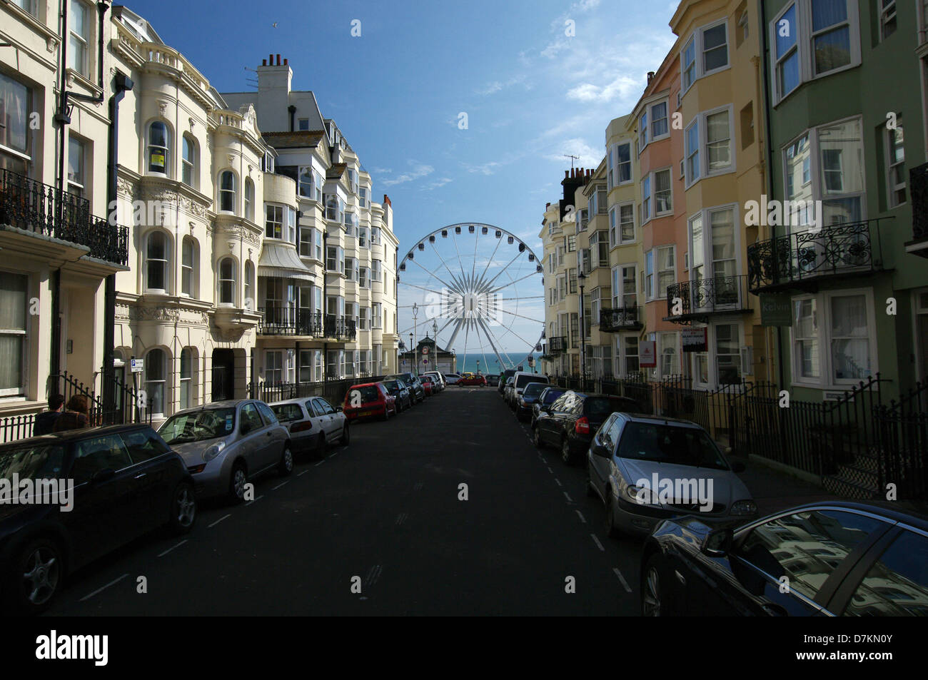 Brighton street view hi-res stock photography and images - Alamy
