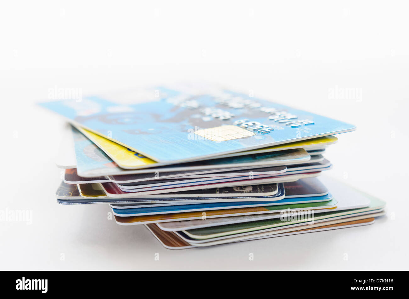 Security credit cards pile hi-res stock photography and images - Alamy