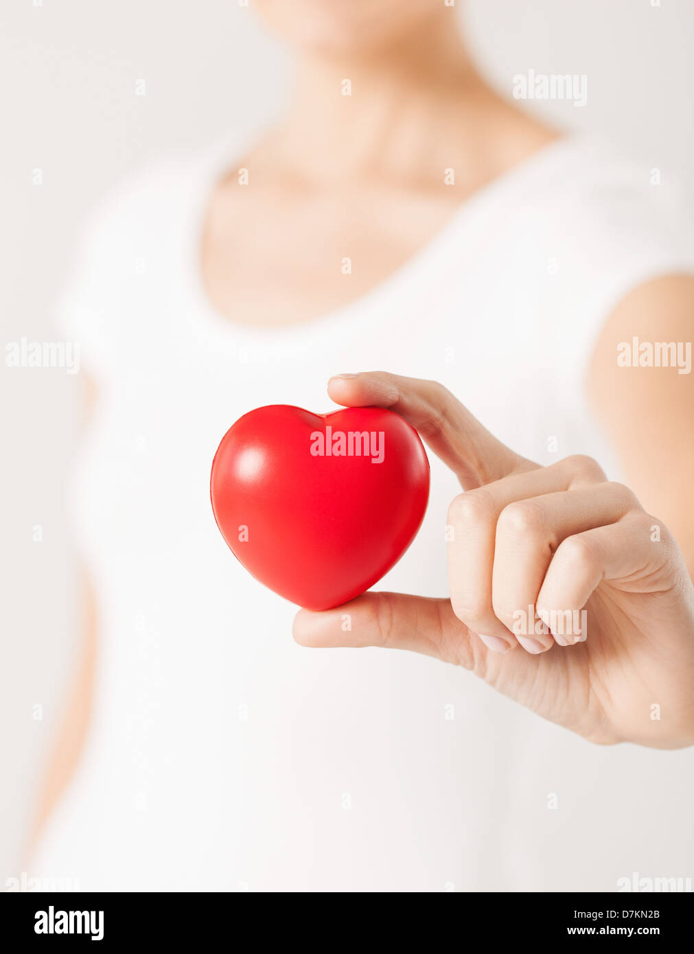 woman hands with heart Stock Photo - Alamy
