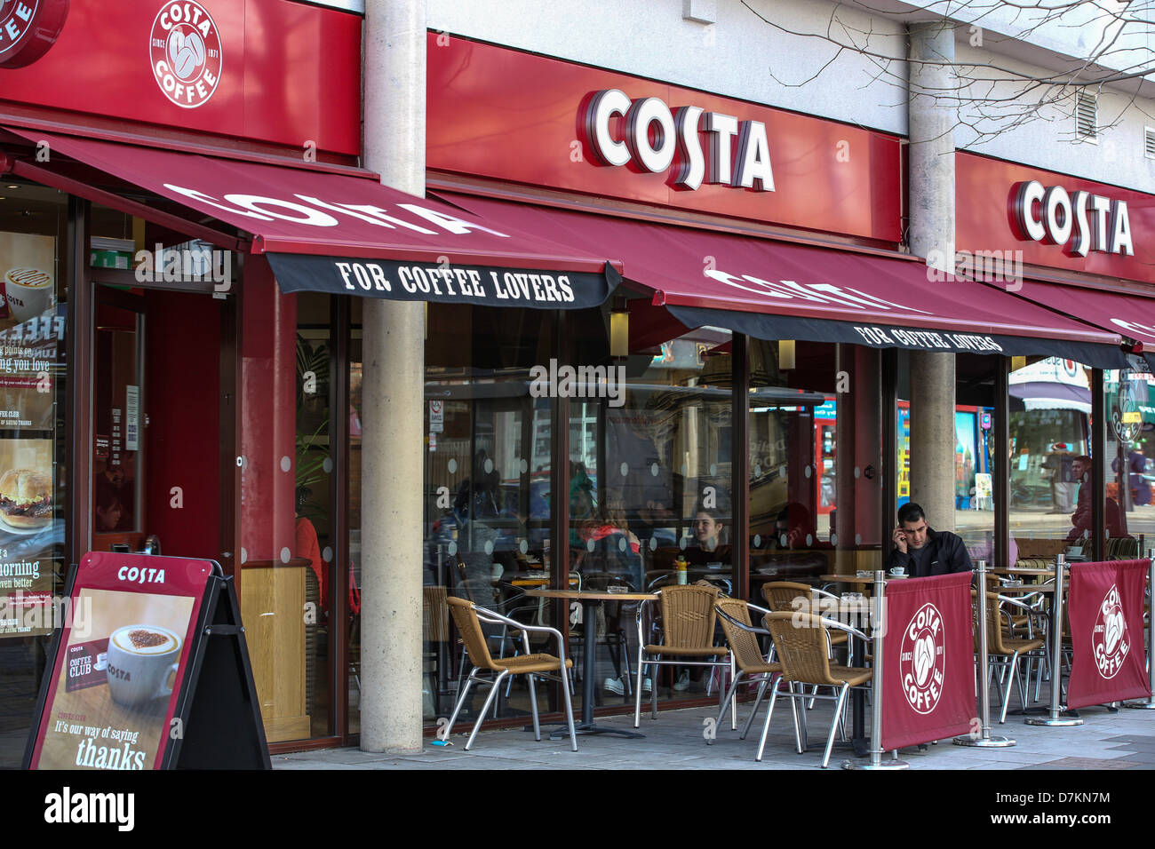 Costa Cafe Ealing Common, London Stock Photo - Alamy