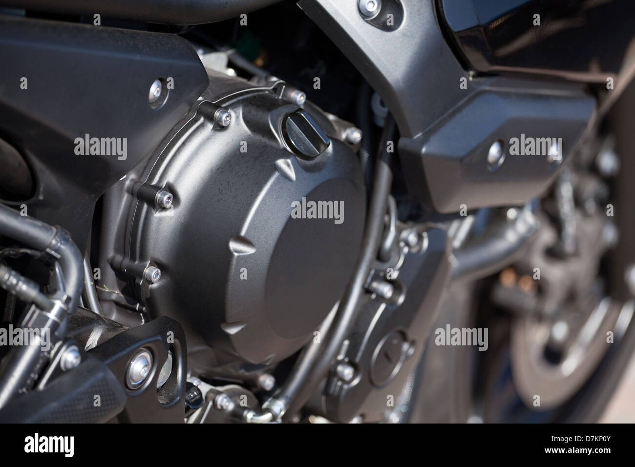 engine motorcycle cylinder closeup detail Stock Photo - Alamy