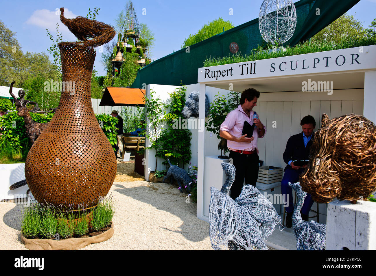 Rupert Till Sculptor Exhibit,RHS Chelsea Flower Garden Show 2012 ...