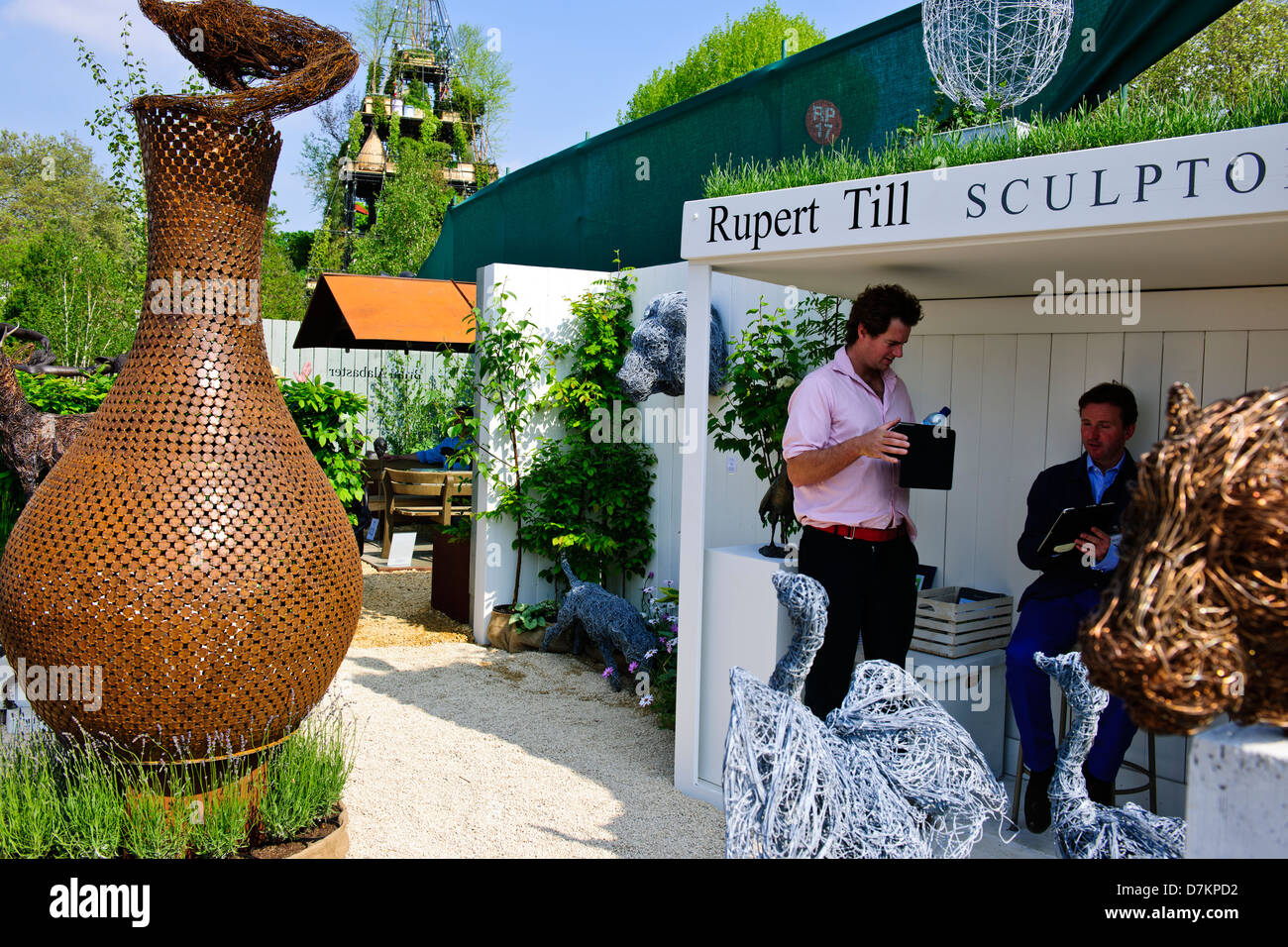 Rupert Till Sculptor Exhibit,RHS Chelsea Flower Garden Show 2012 ...