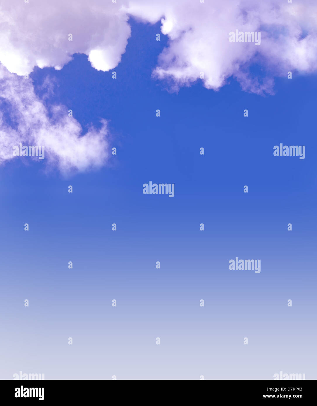 Empty sky background Stock Photo - Alamy