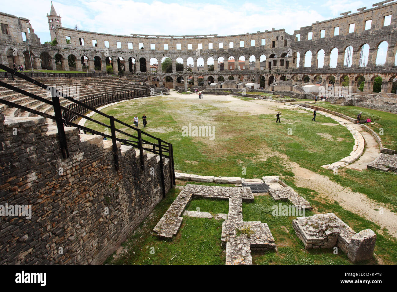 The Pula Arena in Pula, Croatia Stock Photo - Alamy