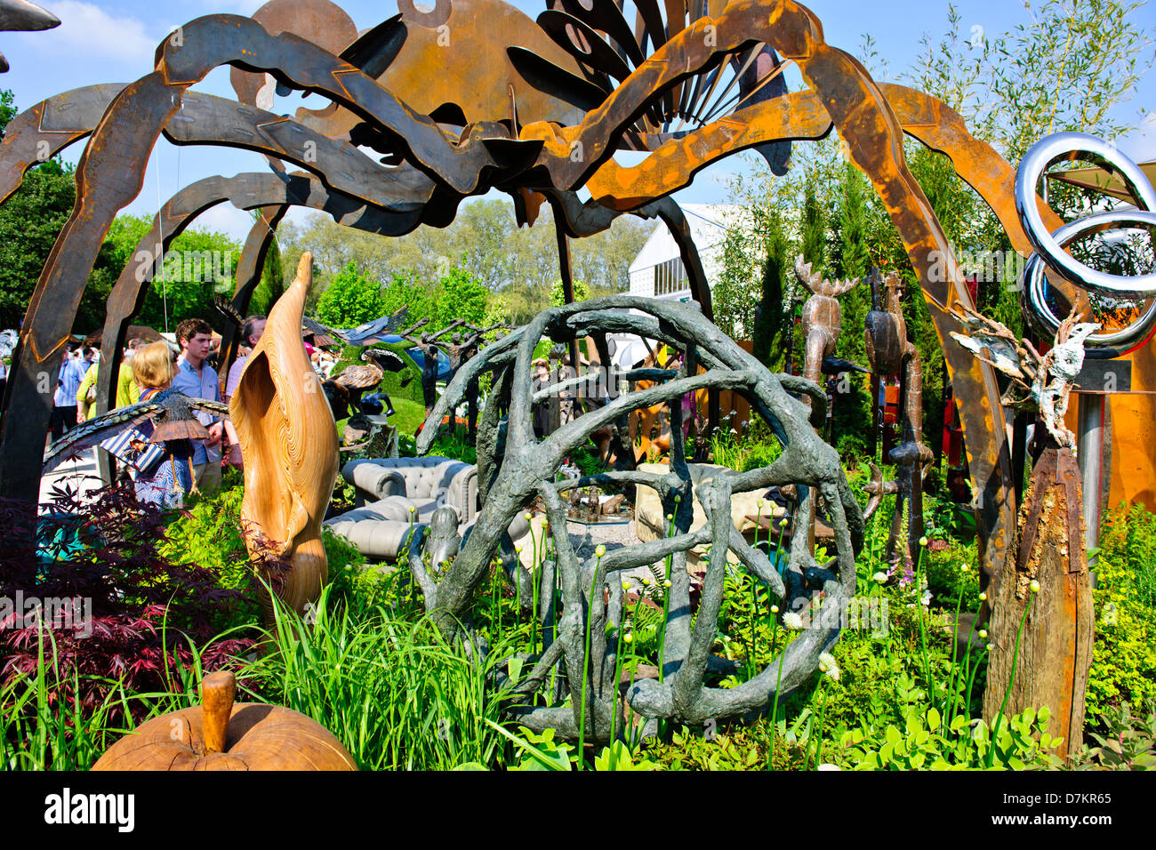 The Sculpture Park Exhibit,RHS Chelsea Flower Garden Show 2012 ...