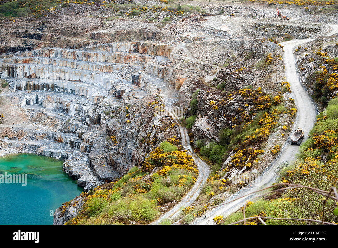 Slate Quarrying Stock Photos & Slate Quarrying Stock Images - Alamy