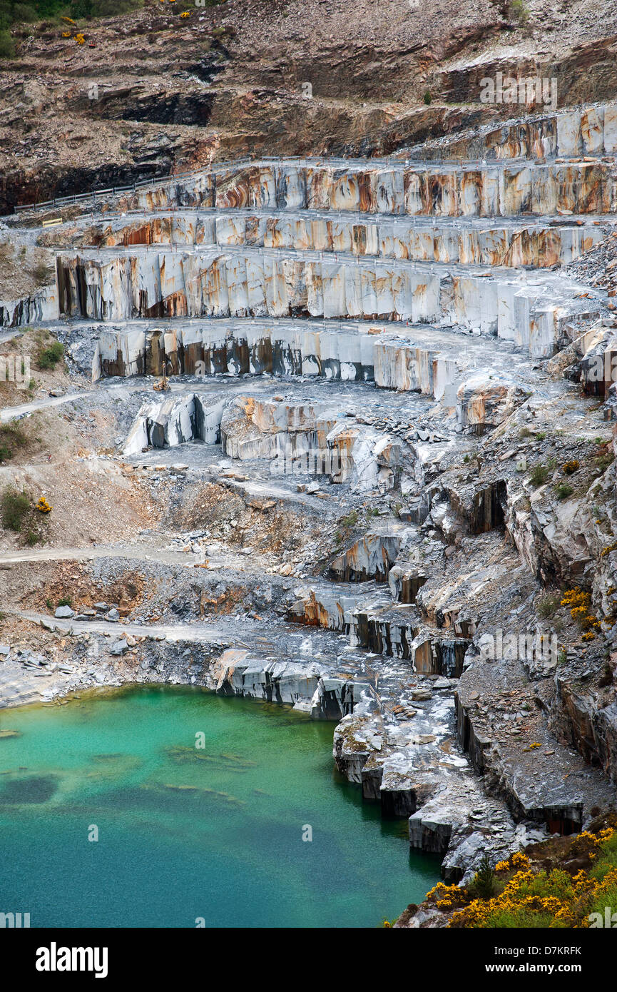 Delabole slate quarry North Cornwall England UK Stock Photo - Alamy