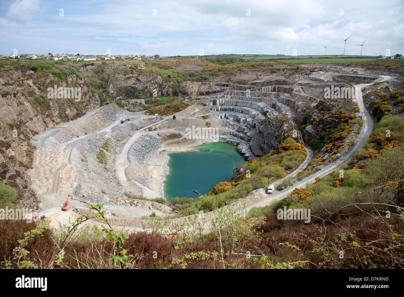 Delabole quarry hi-res stock photography and images - Alamy