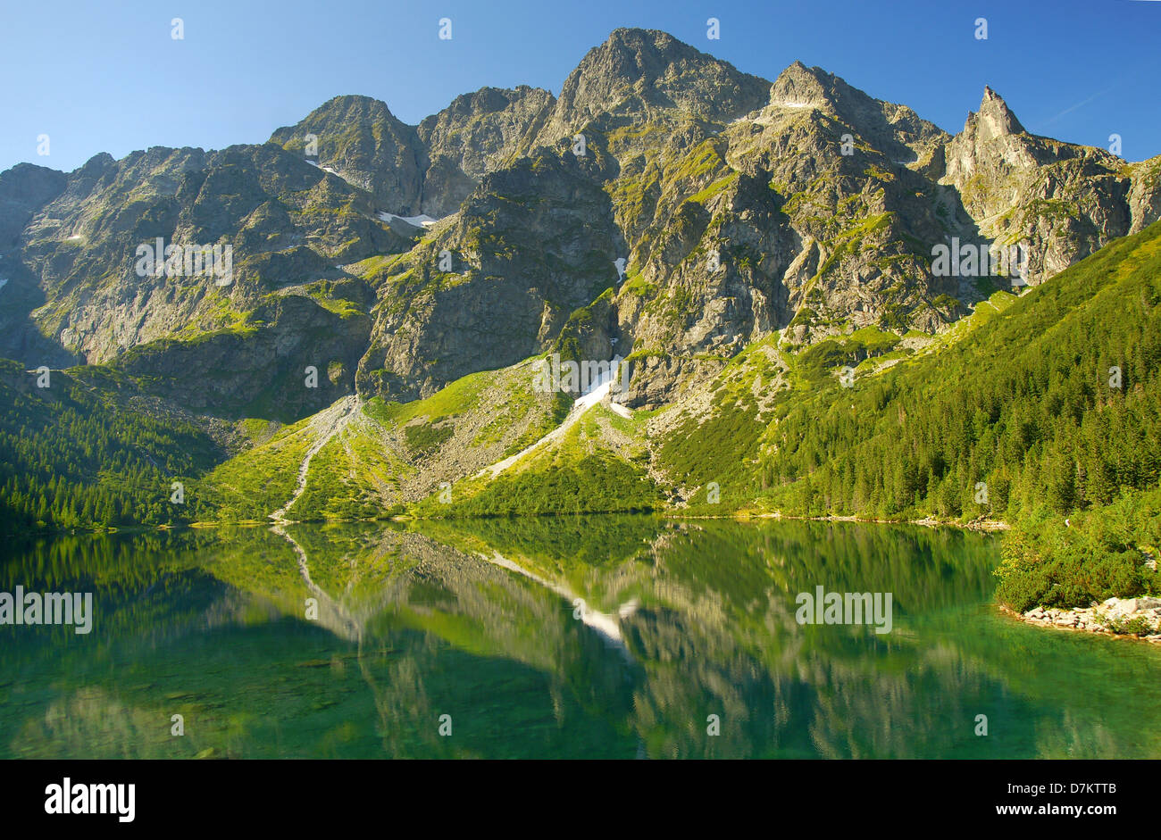 Mountain landscape Poland Tatra Stock Photo - Alamy