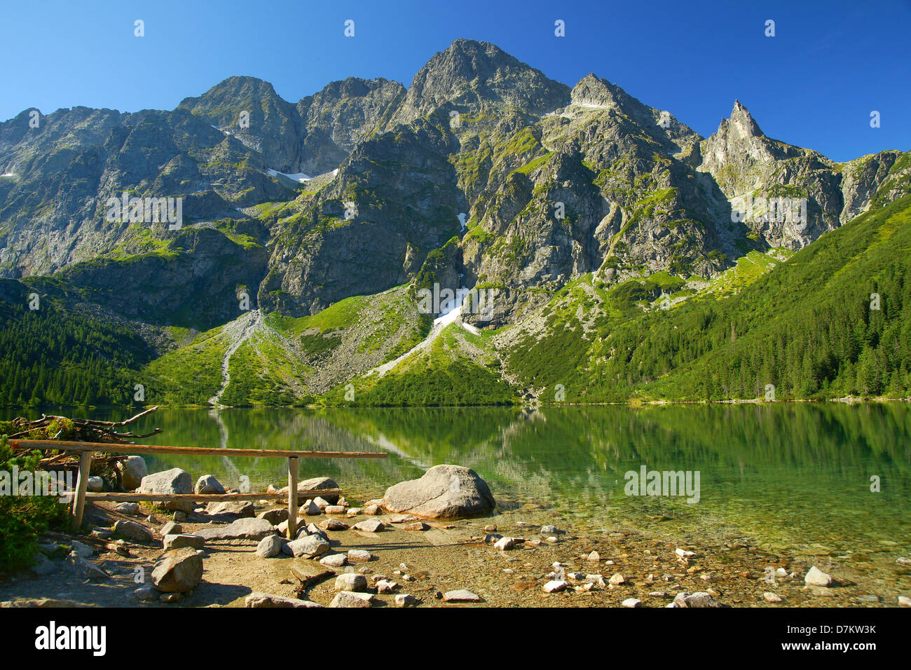 Mountain landscape Poland Tatra Stock Photo - Alamy