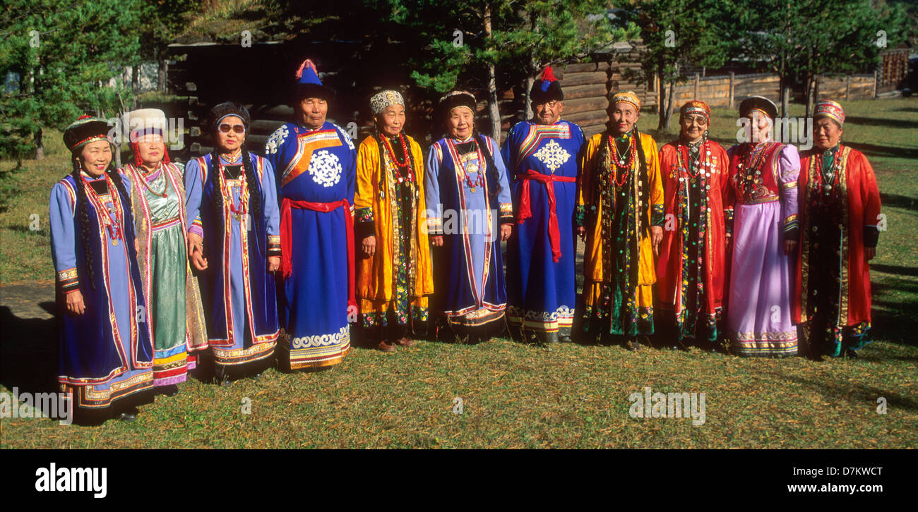 Traditional dance troupe, Abakan, Russia Stock Photo - Alamy