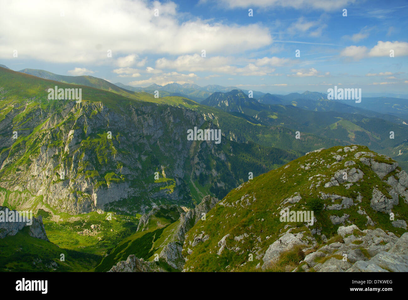 Mountain landscape Poland Tatra Stock Photo - Alamy