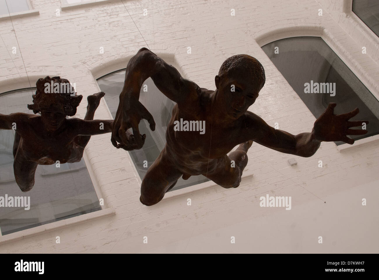 The Deluge, Toin Adams sculpture at The Custard Factory, Digbeth ...