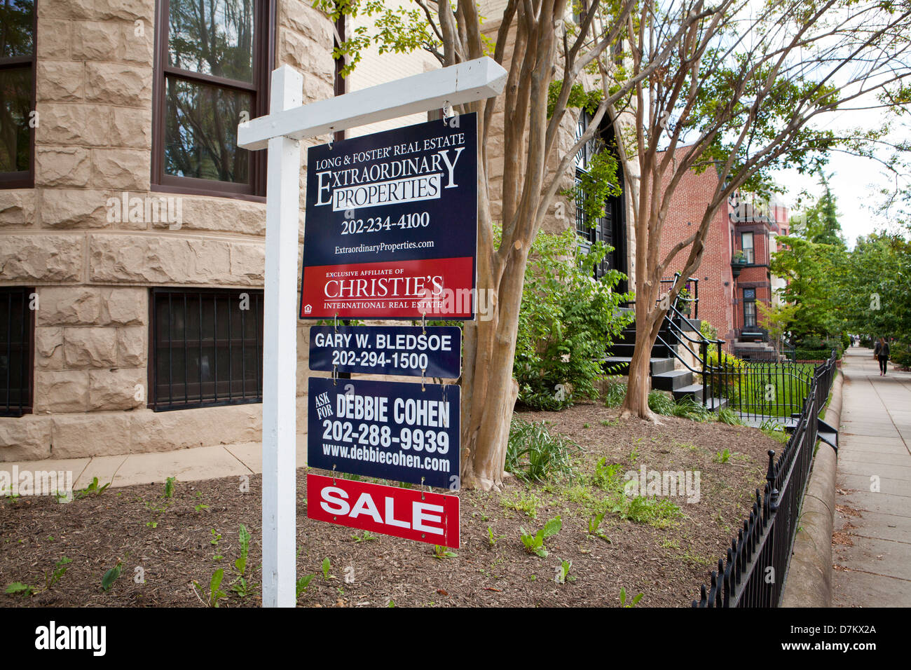 House for sale sign hi-res stock photography and images - Alamy
