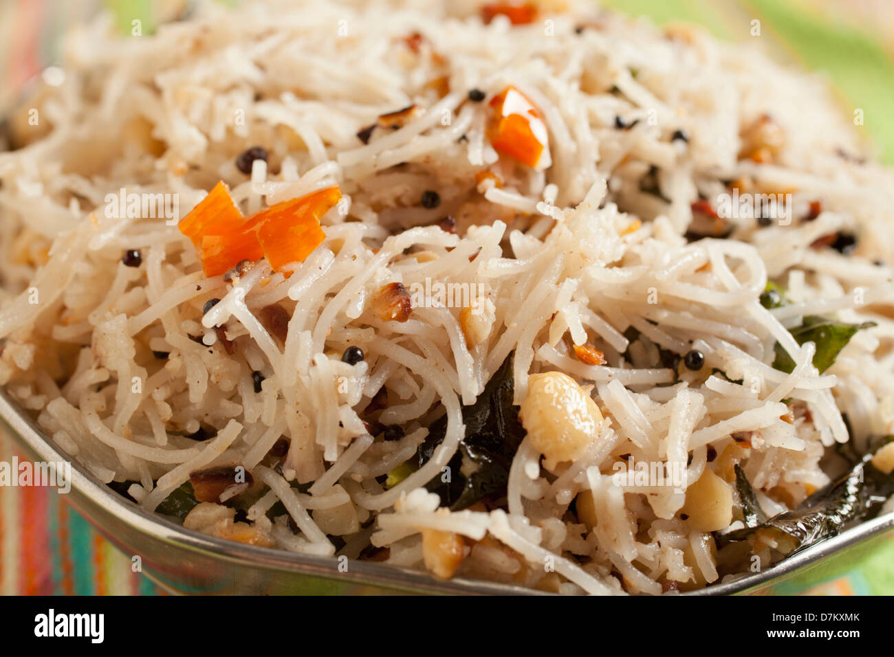 Coconut Sevai, the Indian noodle dish Stock Photo - Alamy
