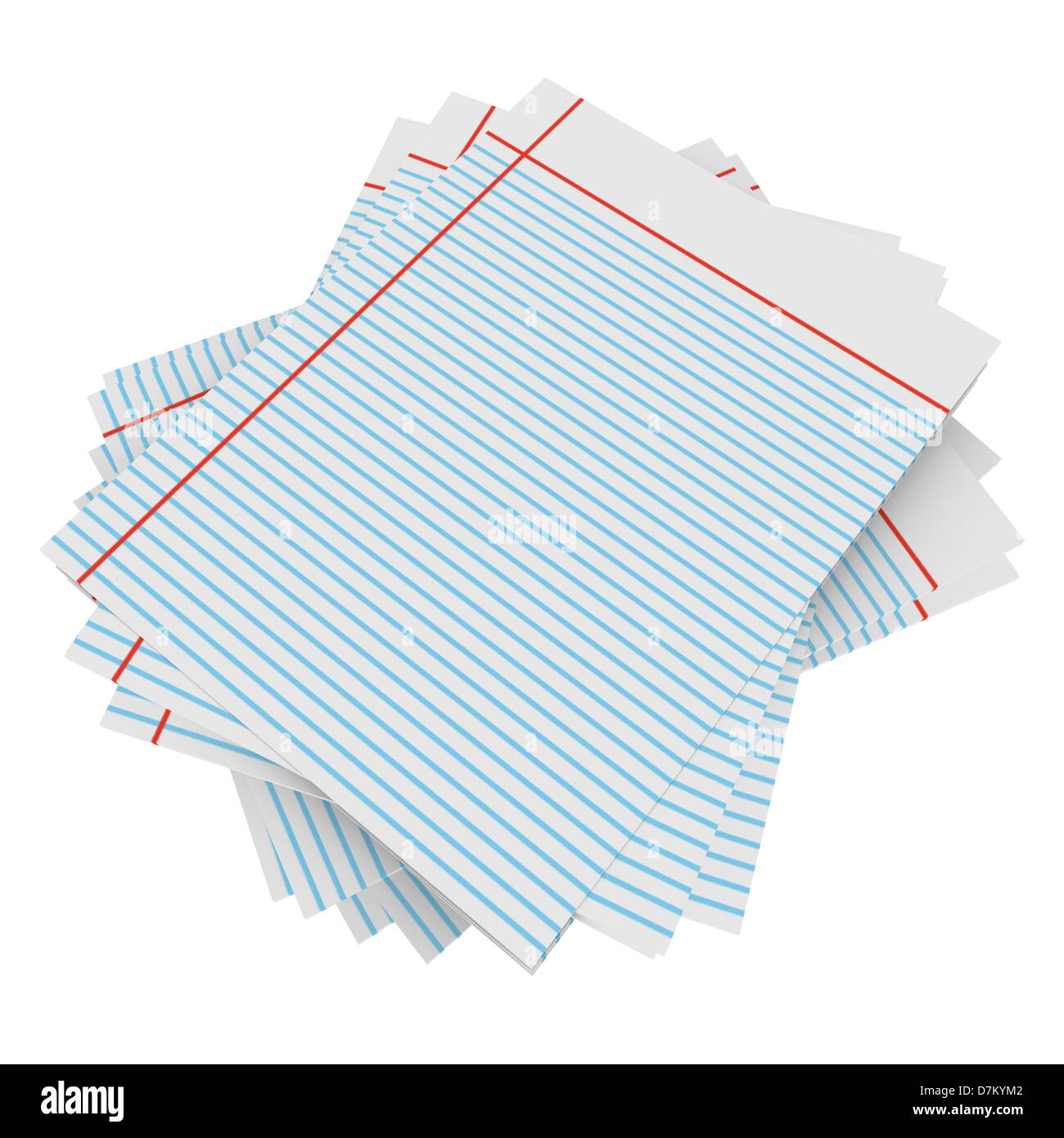 Stack Of Lined Paper