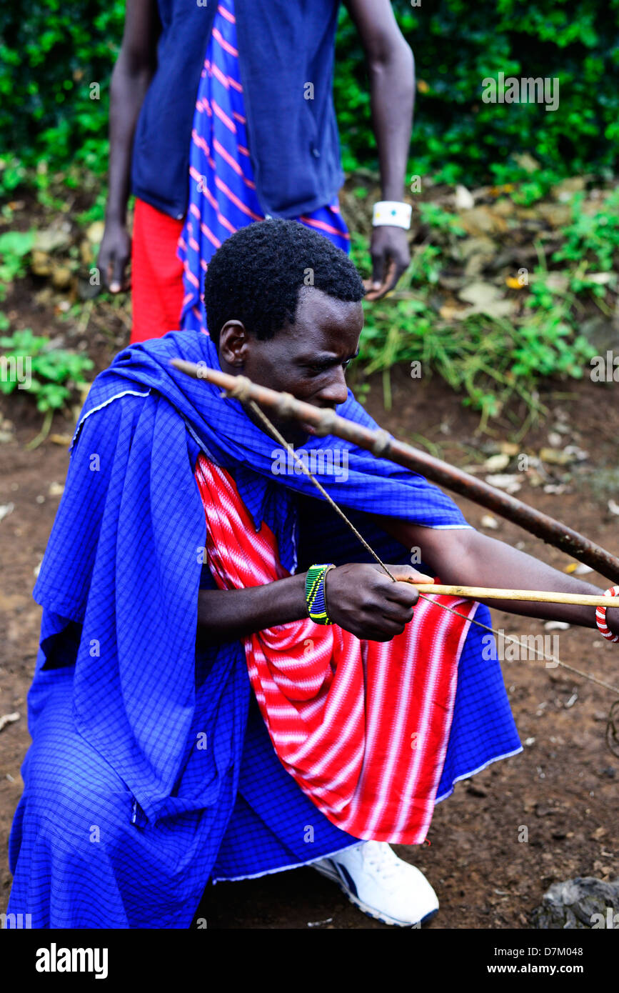 Warrior bow arrow hi-res stock photography and images - Alamy
