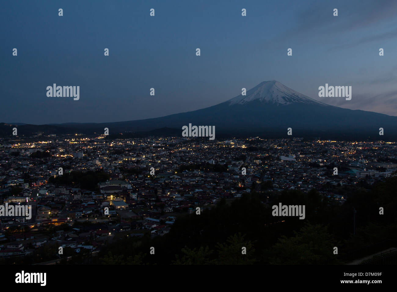 Fujiyoshida town and mount fuji hi-res stock photography and images - Alamy
