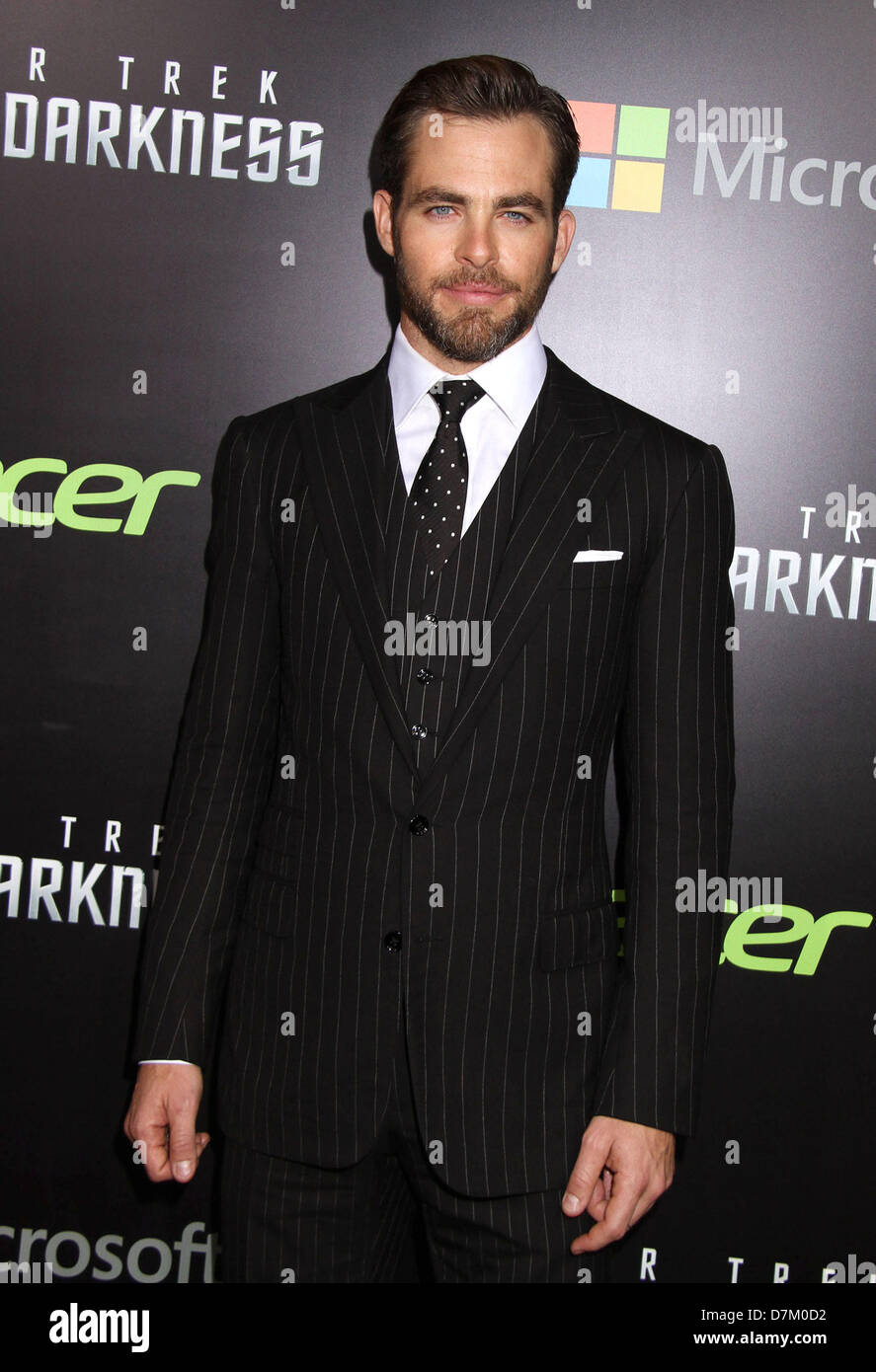 New York, U.S. May 9, 2013. Actor CHRIS PINE attends the special ...