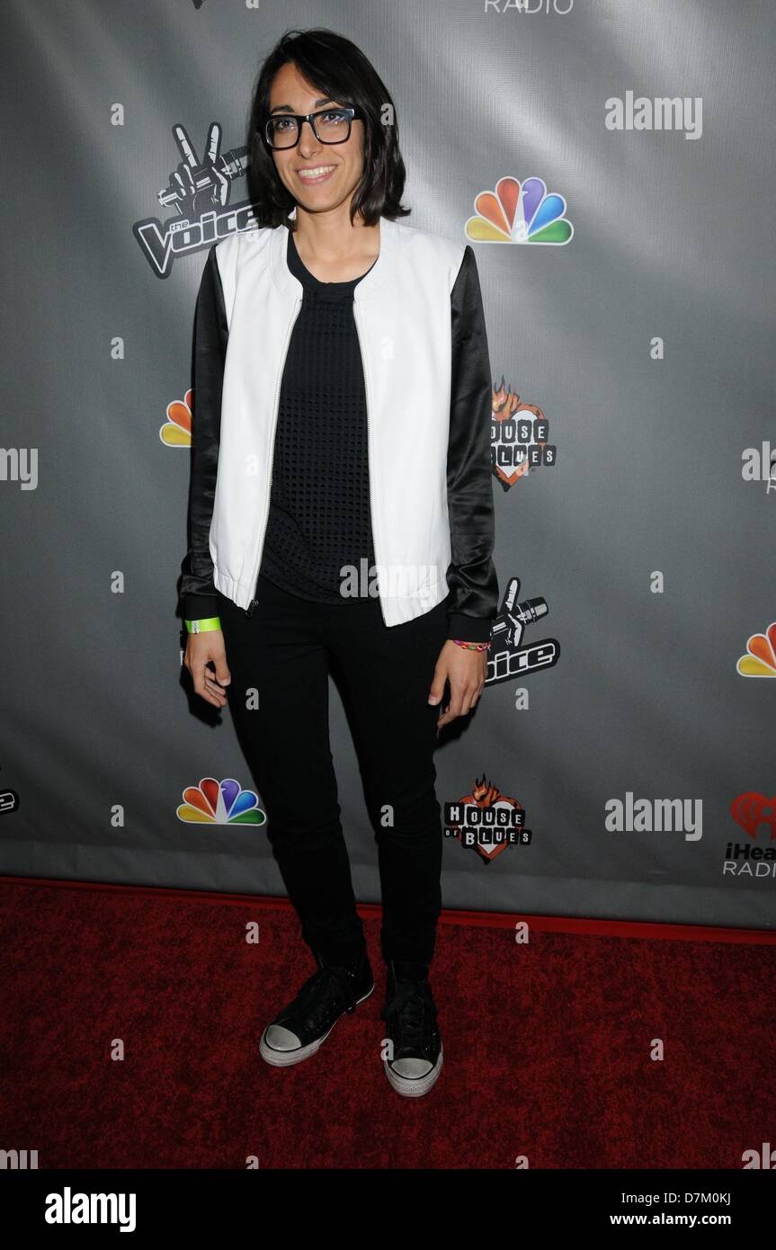 Los Angeles, California, USA. May 8, 2013. Singer MICHELLE CHAMUEL at ...