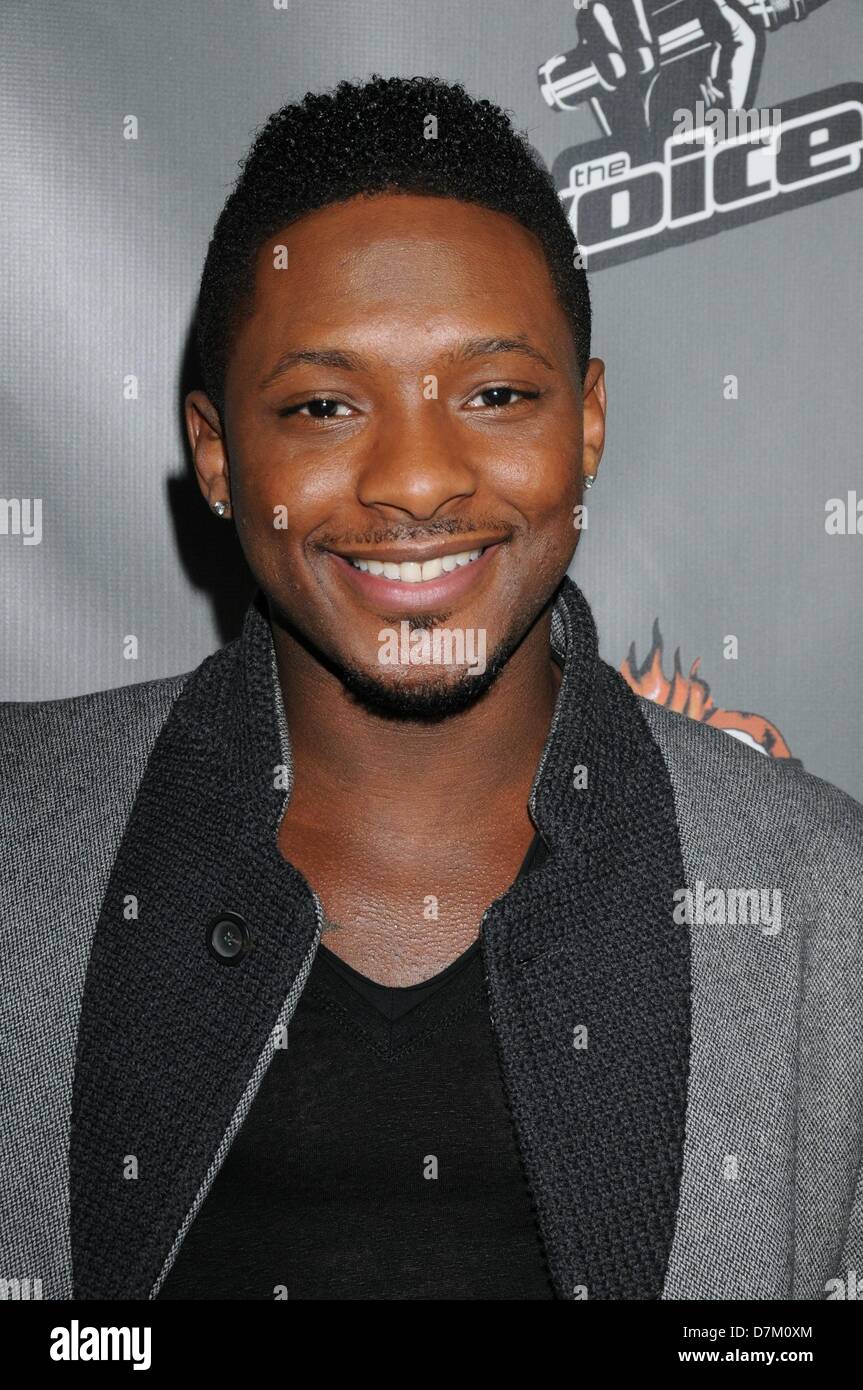 Los Angeles, California, USA. May 8, 2013. Singer KRIS THOMAS at the ...