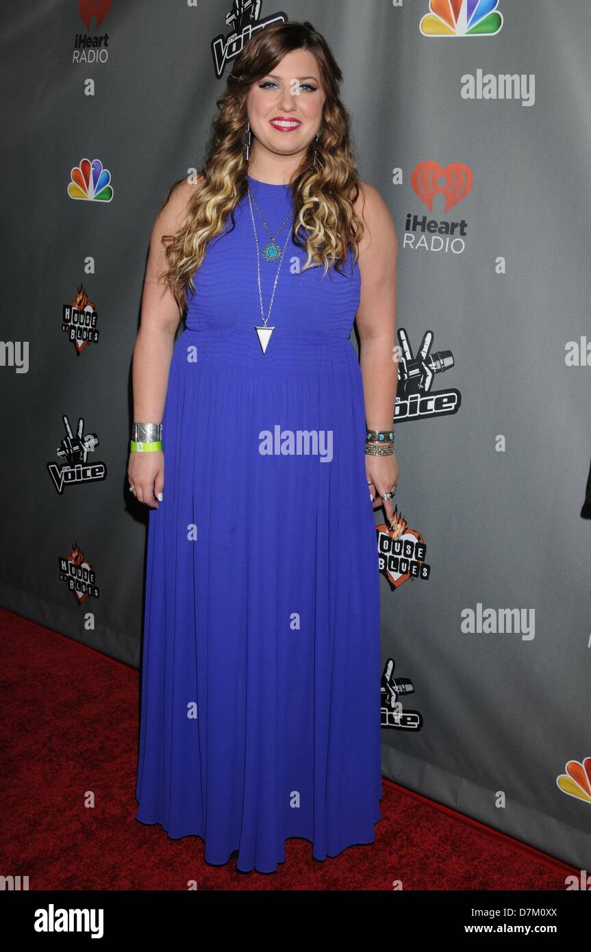 Los Angeles, California, USA. May 8, 2013. Singer SARAH SIMMONS at the ...