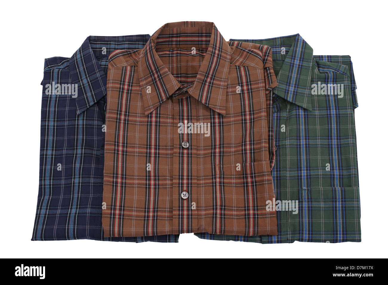 Check pattern shirt Cut Out Stock Images & Pictures - Alamy