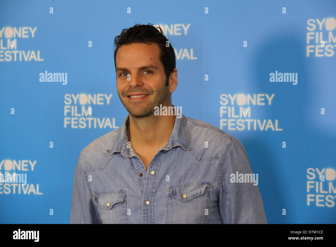 Pictured is Sebastien Guy, Director of the film ‘Nerve’ on the red ...