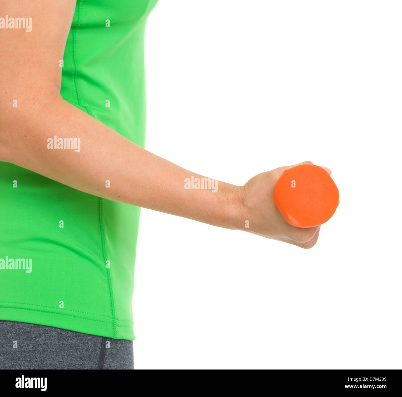 Dumbbell hand holding hold hi-res stock photography and images - Alamy