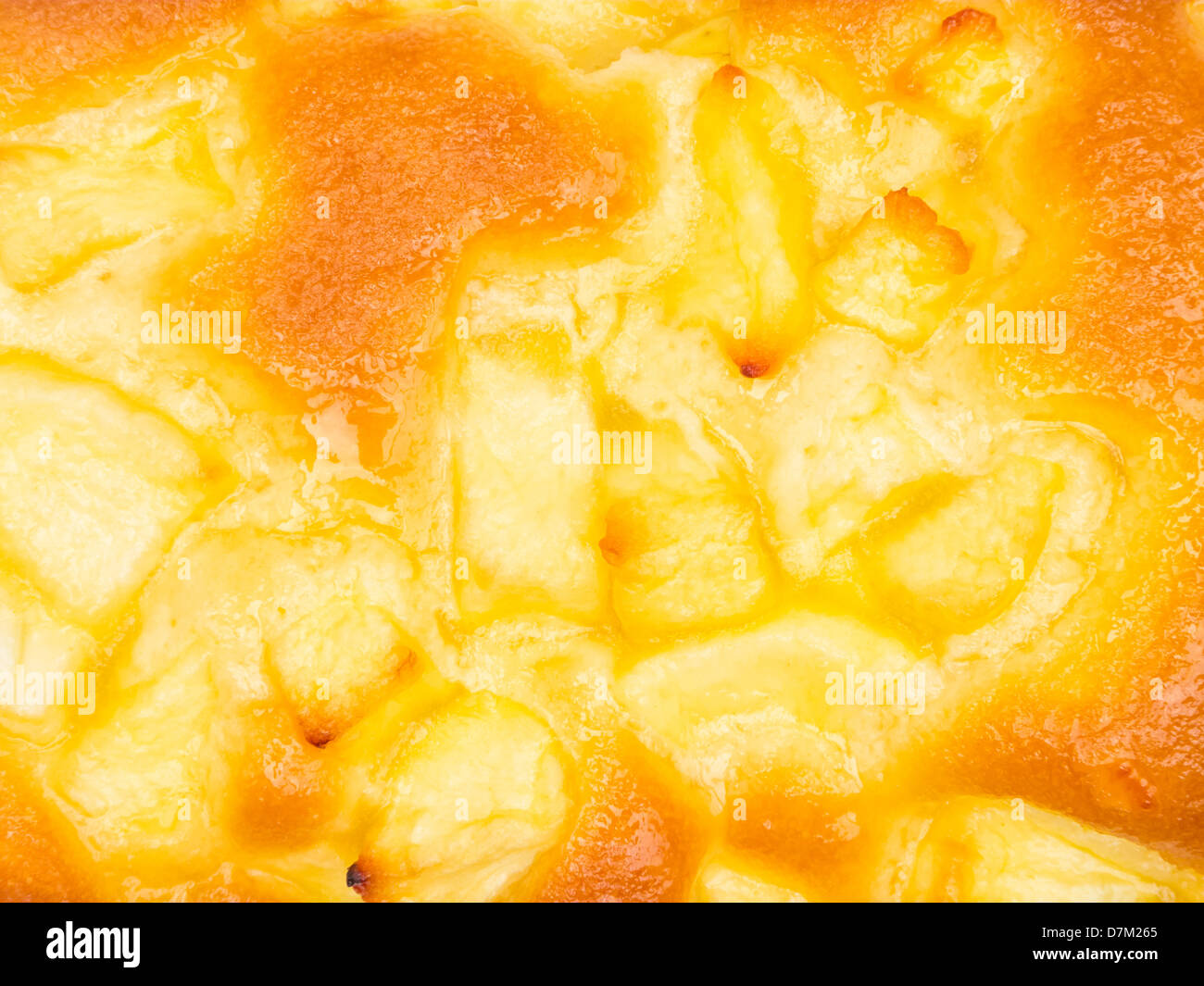Apple Pie Texture Stock Photo - Alamy