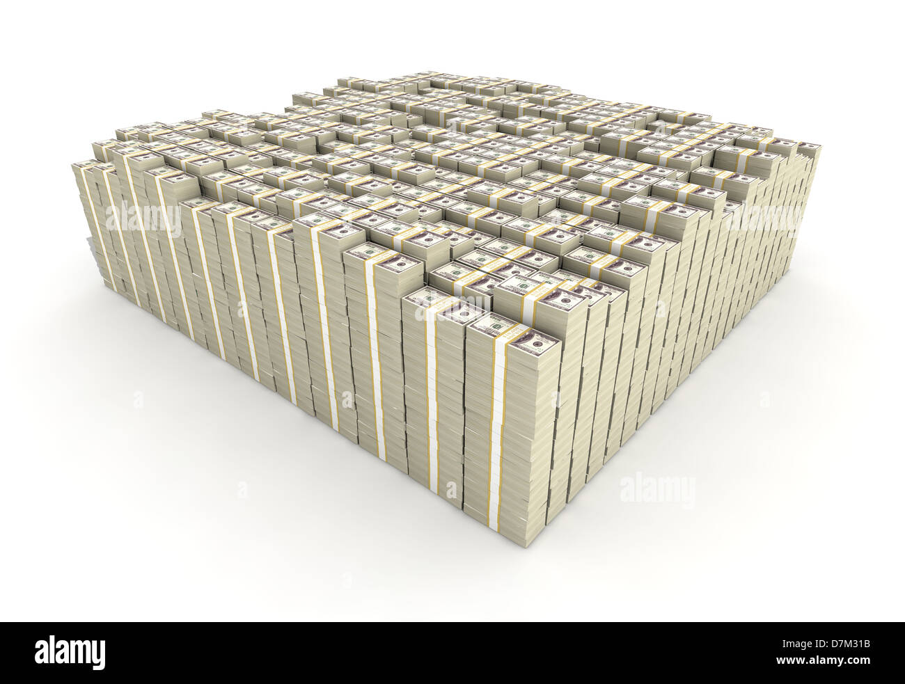 Hundred Dollar Bill Stacks Stock Photo - Alamy