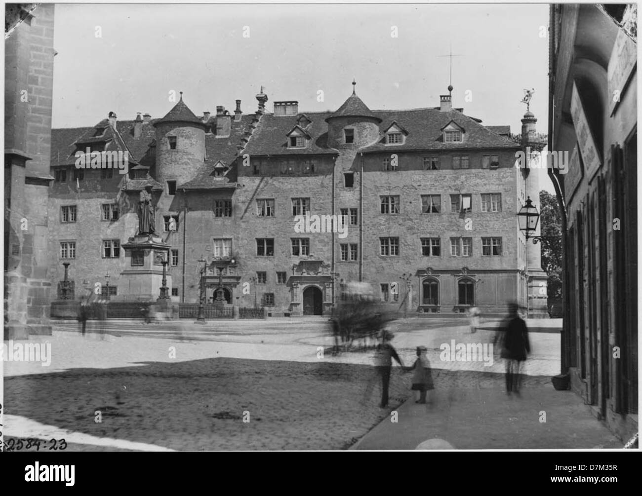 Schillerplatz Square in Stuttgart, Germany, is an important urban ...
