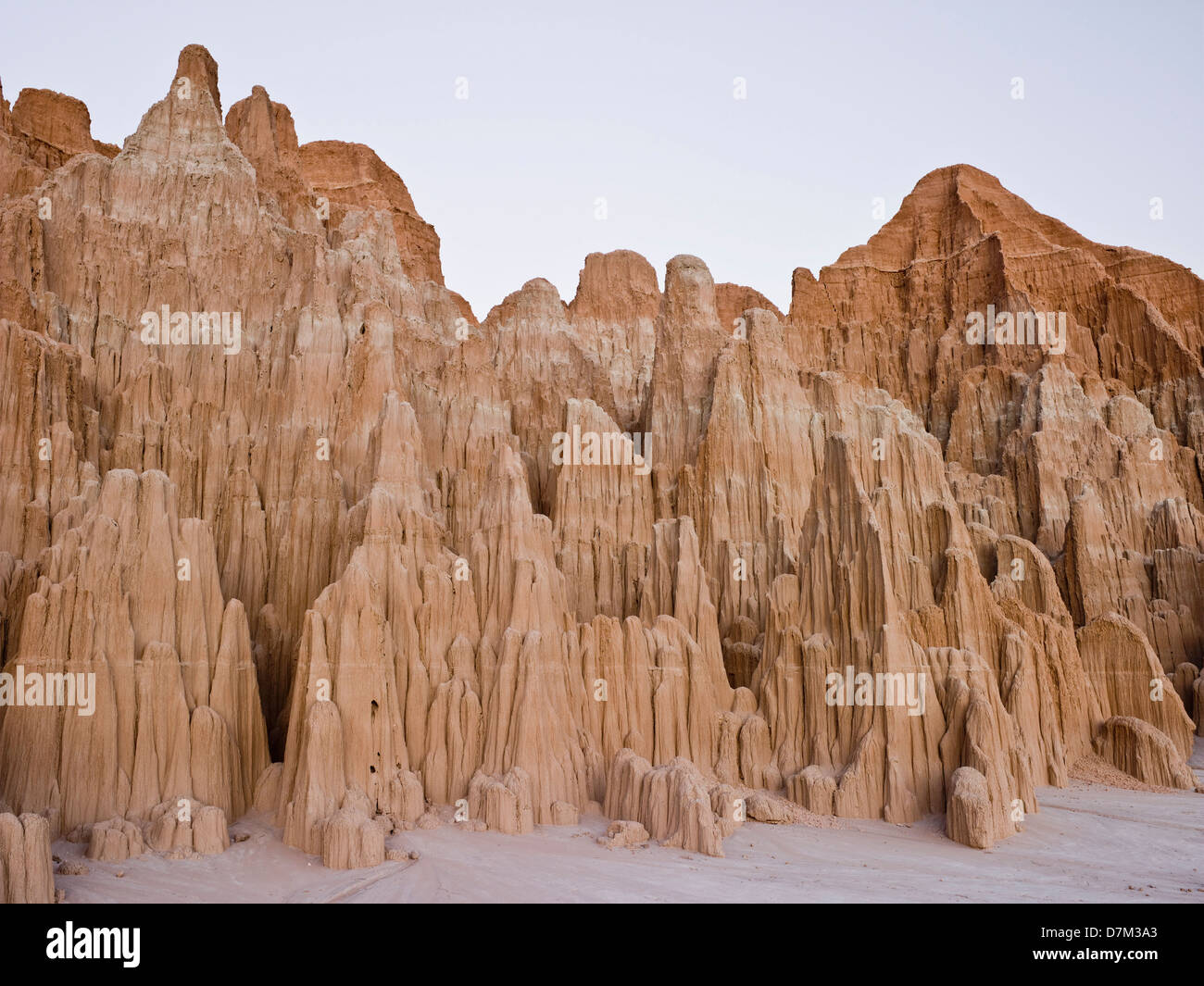 USA, Nevada, Rock formation at Cathedral Gorge Park Stock Photo - Alamy