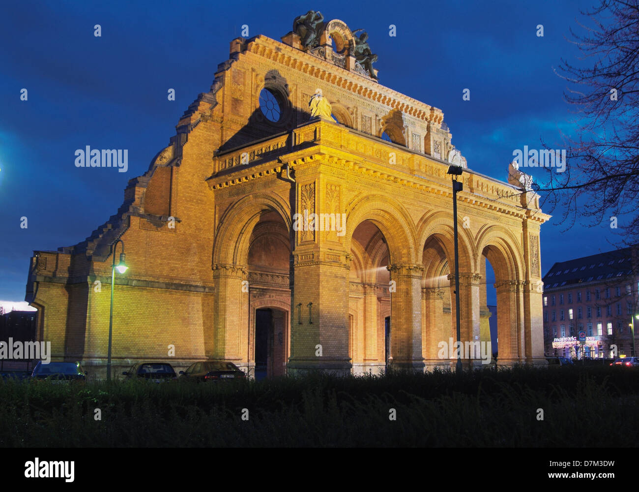 Germany, Berlin, View of Anhalter Bahnhof Stock Photo - Alamy