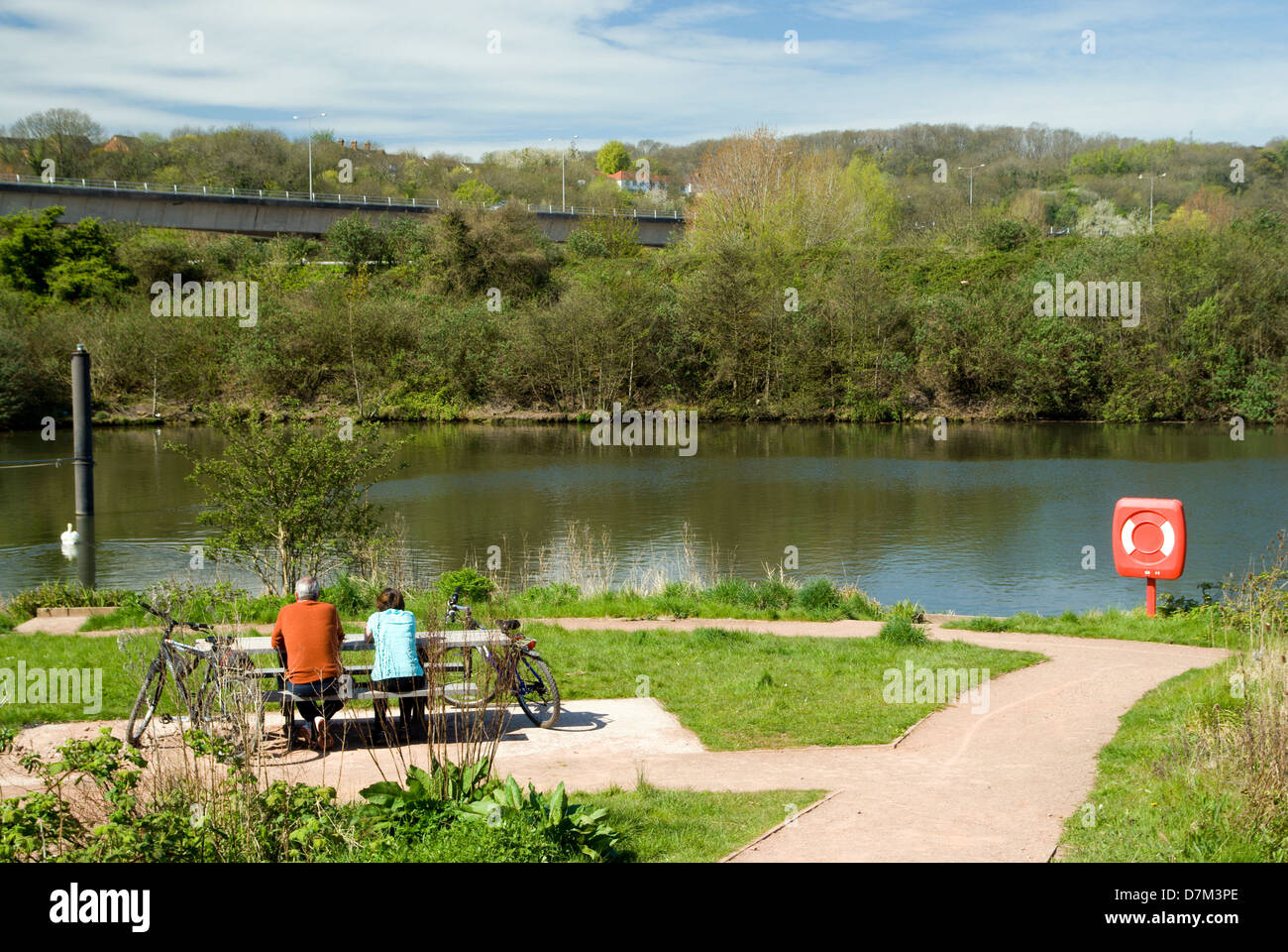 Couple bike uk hi-res stock photography and images - Alamy