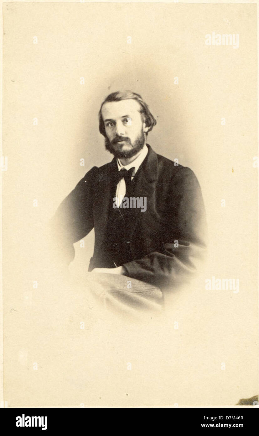 A portrait of Dr. Carl Curman, taken in Lysekil, Sweden. The image ...