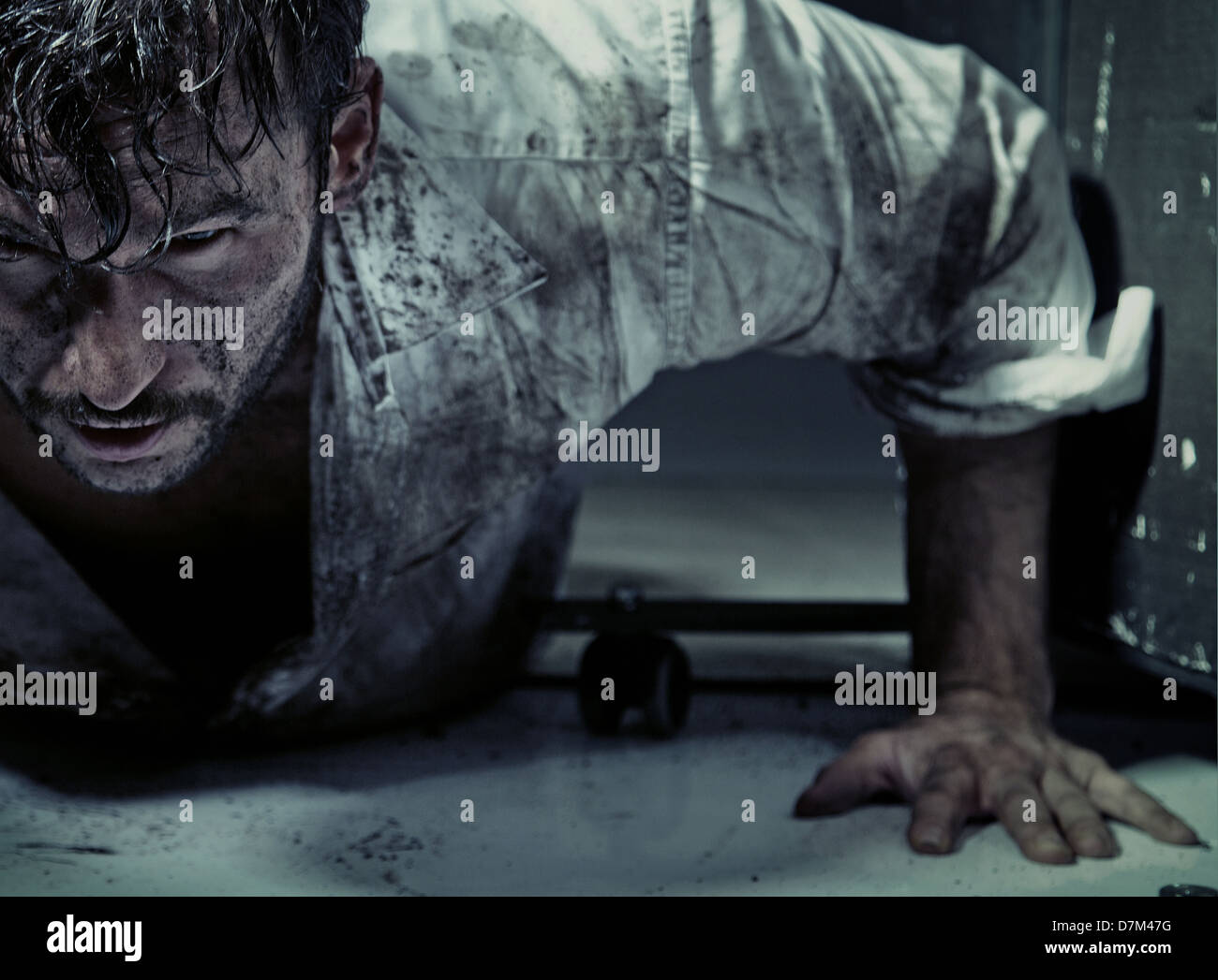 Guy with arms up suit hi-res stock photography and images - Alamy