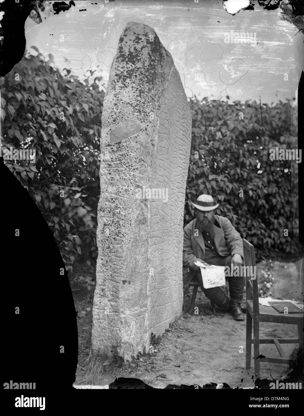 The Rök Stone (Rökstenen) in Östergötland, Sweden, is one of the most ...