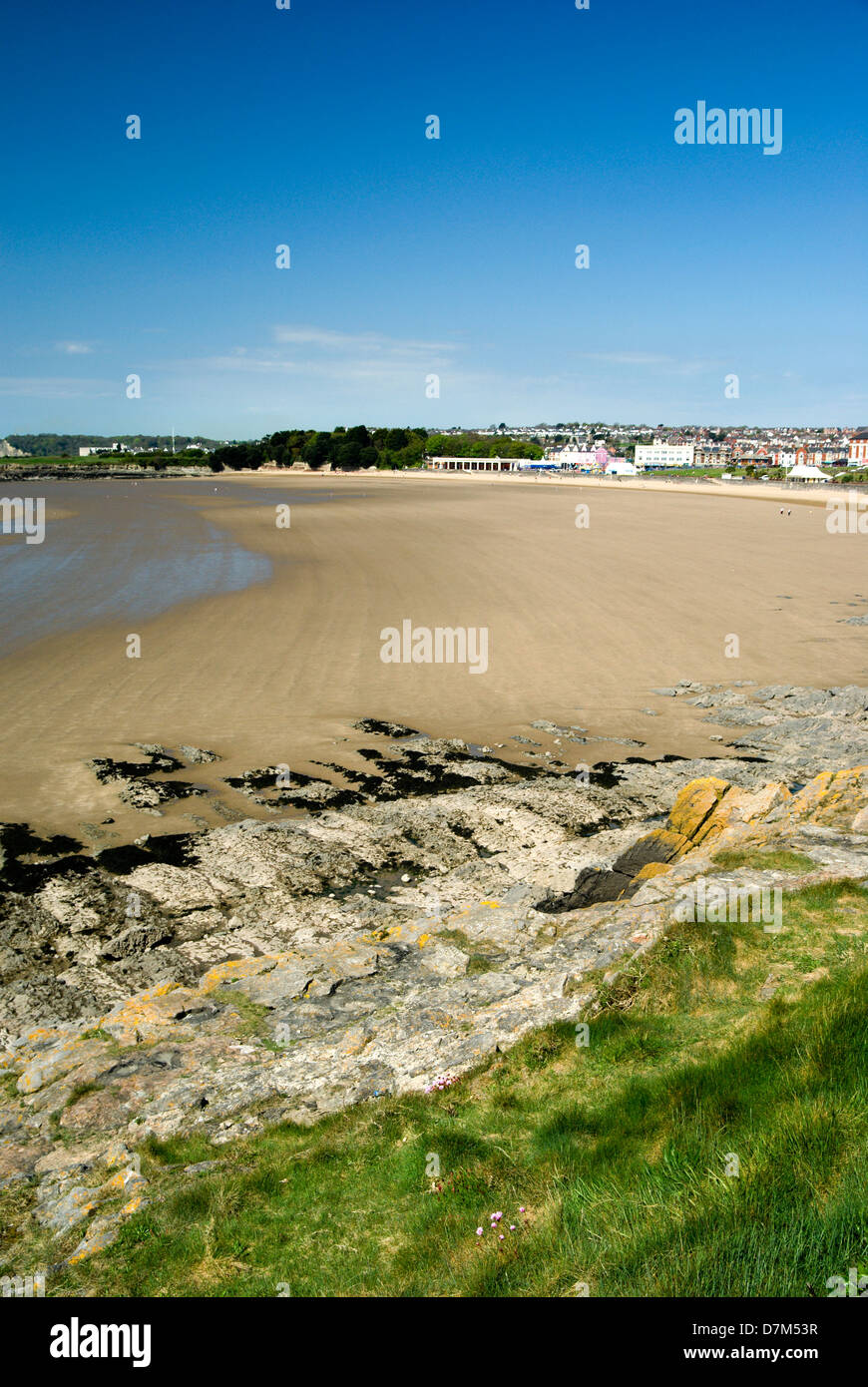 coastal footpath whitmore bay barry island vale of glamorgan south ...