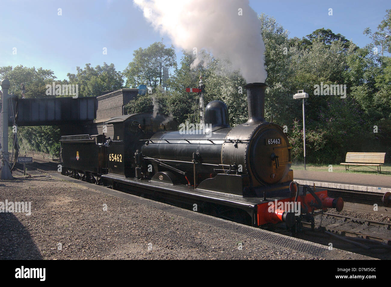 Great Eastern Railway J15 steam locomotive at Sheringham station on the ...
