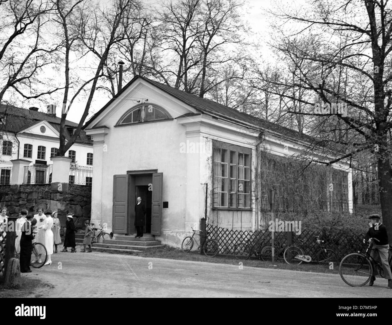 Forsbacka Church in Valbo, Gävleborg, Sweden, is an iconic example of ...
