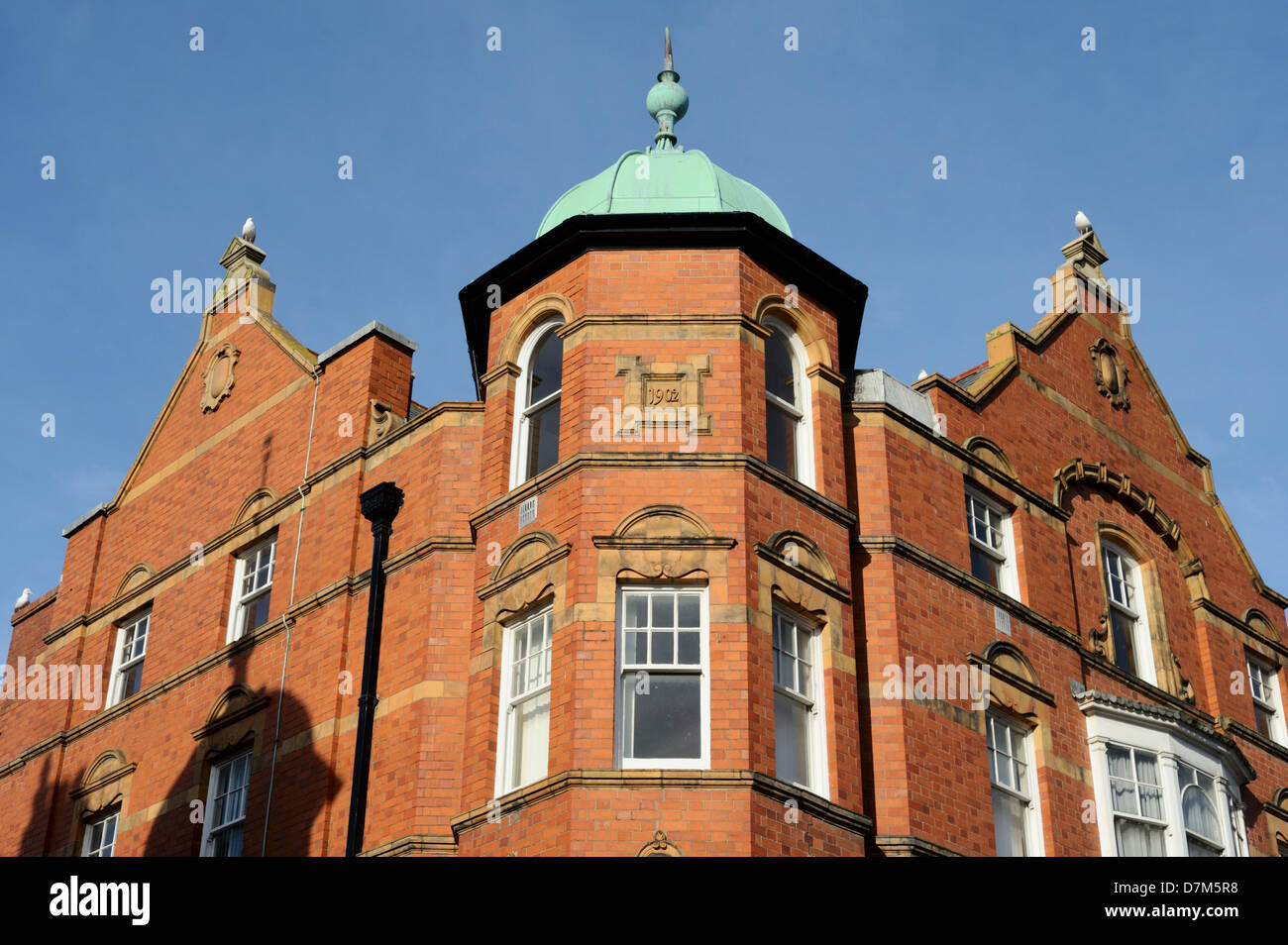 Early Edwardian building dated 1902 in the centre of Aberystwyth,Wales ...