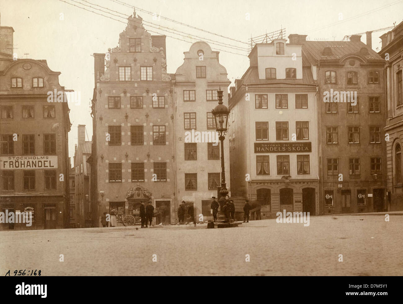 This photograph shows Stockholm, the capital of Sweden, in the Uppland ...