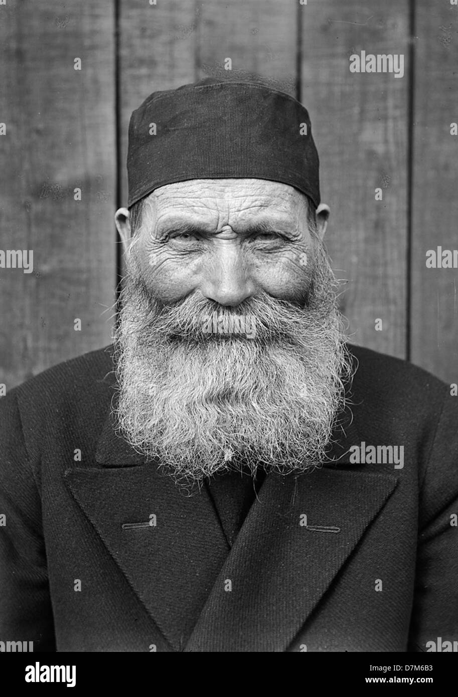 Rural man in cap Black and White Stock Photos & Images - Alamy