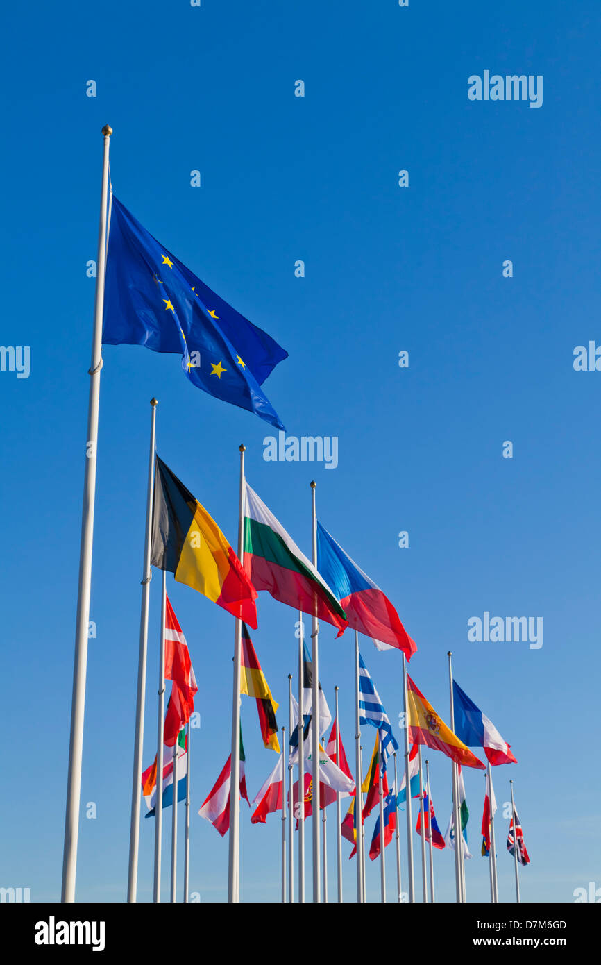 European flags hi-res stock photography and images - Alamy