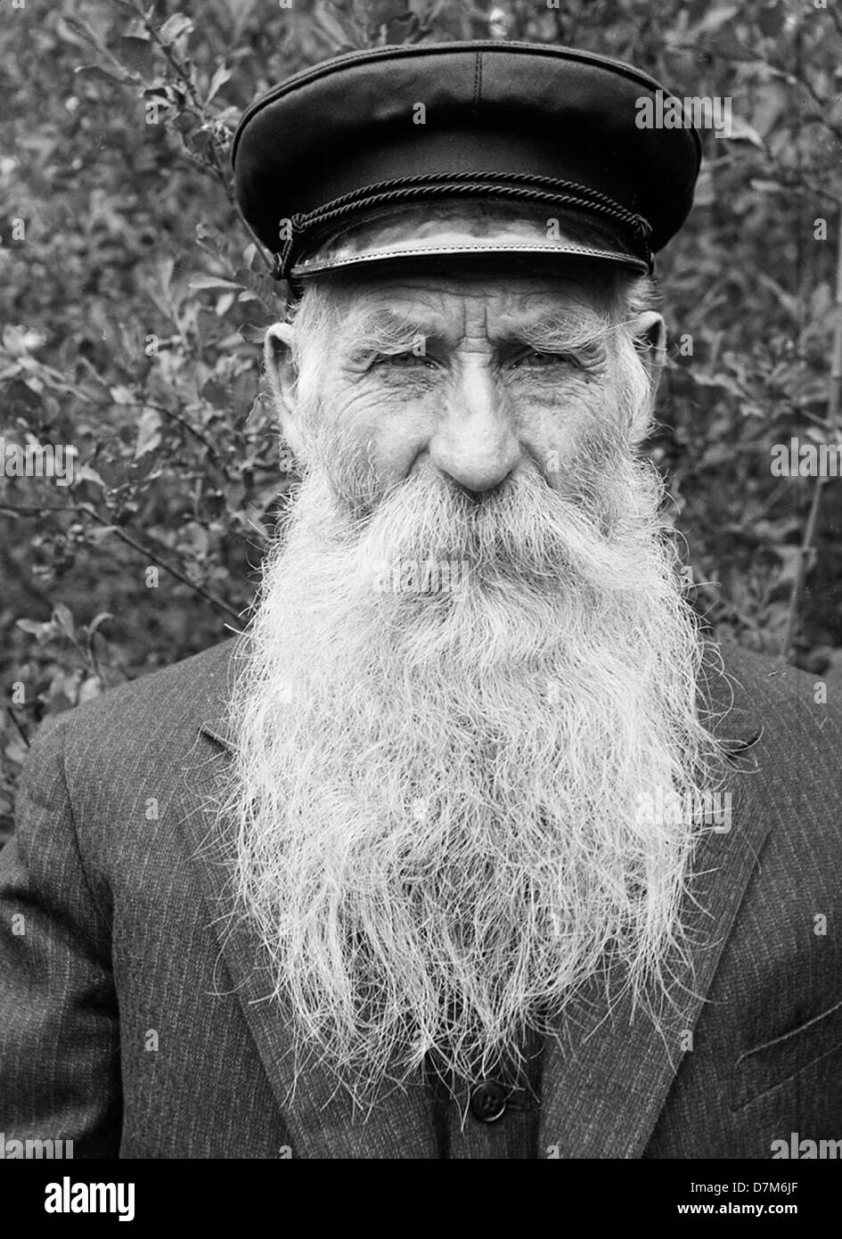 A historical portrait of K.G. Persson, taken in Gottfridsberg ...